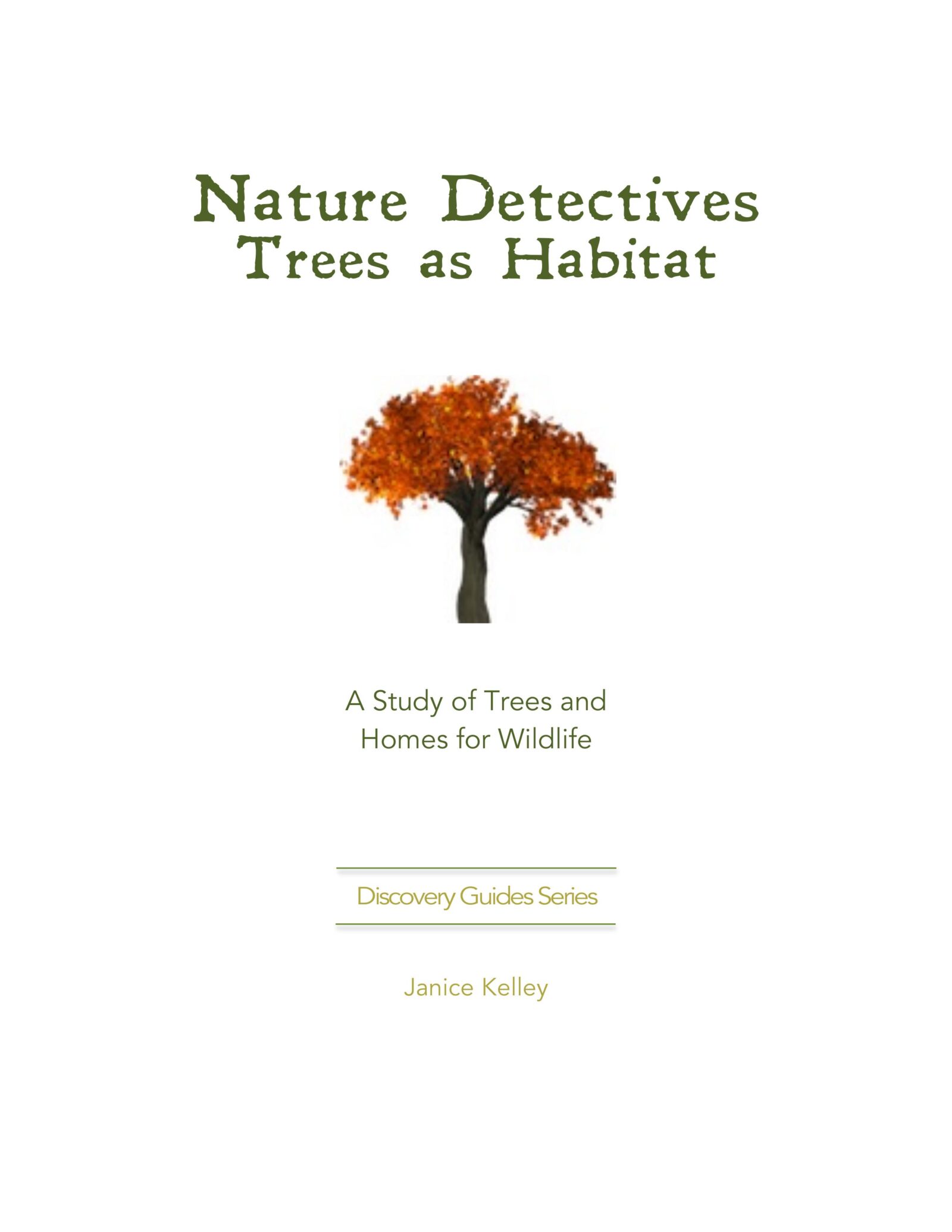 Nature Detectives Programs Discovery Guides Series